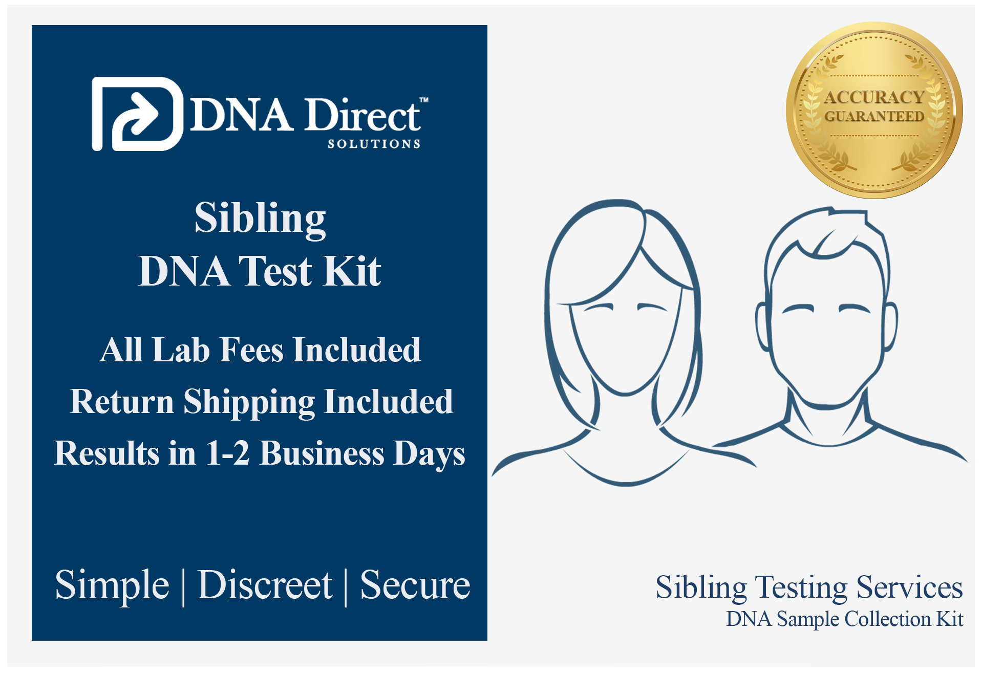 Siblingship DNA Test - 2 Day Results - Starting at $189 – DNA Direct ...